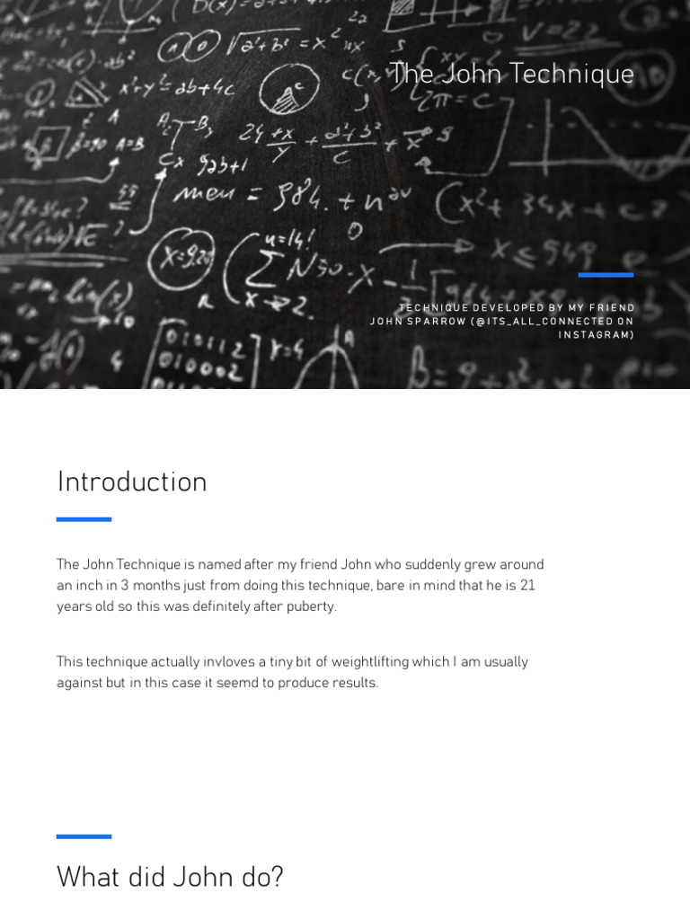 John Technique Skyscraper Method | PDF