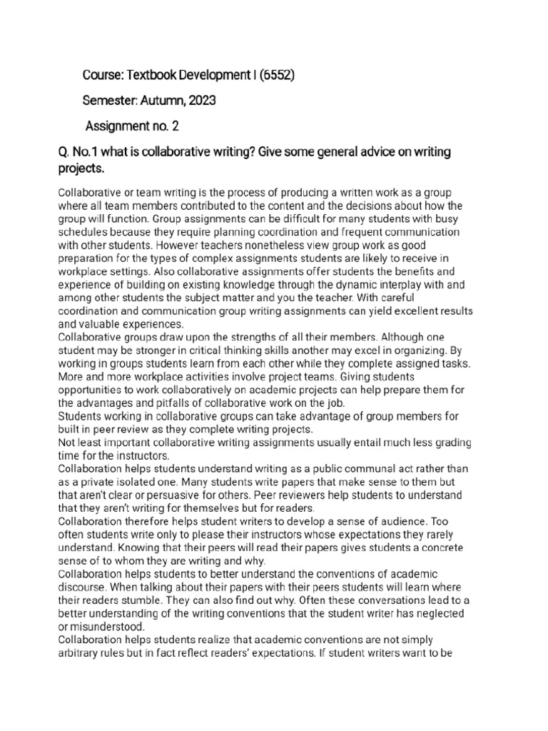 6552 Assignmen 2 | PDF