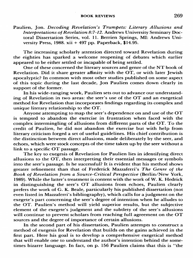 Decoding Revelations Trumpets Literary A | PDF | Nativity Of Jesus ...