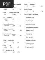 Pandiwa Worksheets | PDF