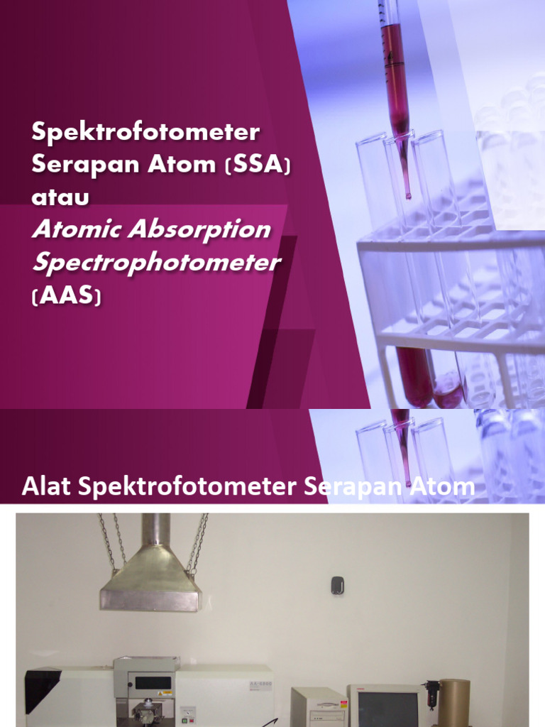 Spektrofotometer Serapan Atom (SSA) | PDF | Sains & Matematika