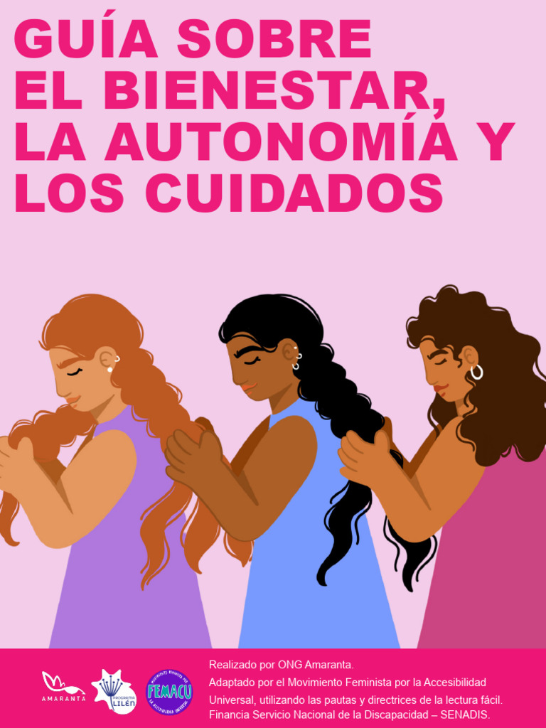 Guía Sobre Bienestar Autonomía Y Los Cuidados Pdf Salud Mental