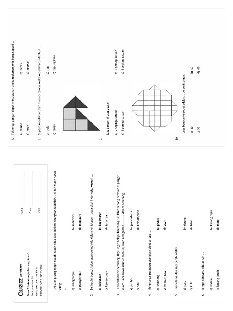 Tema 7 Kelas 3 Pdf