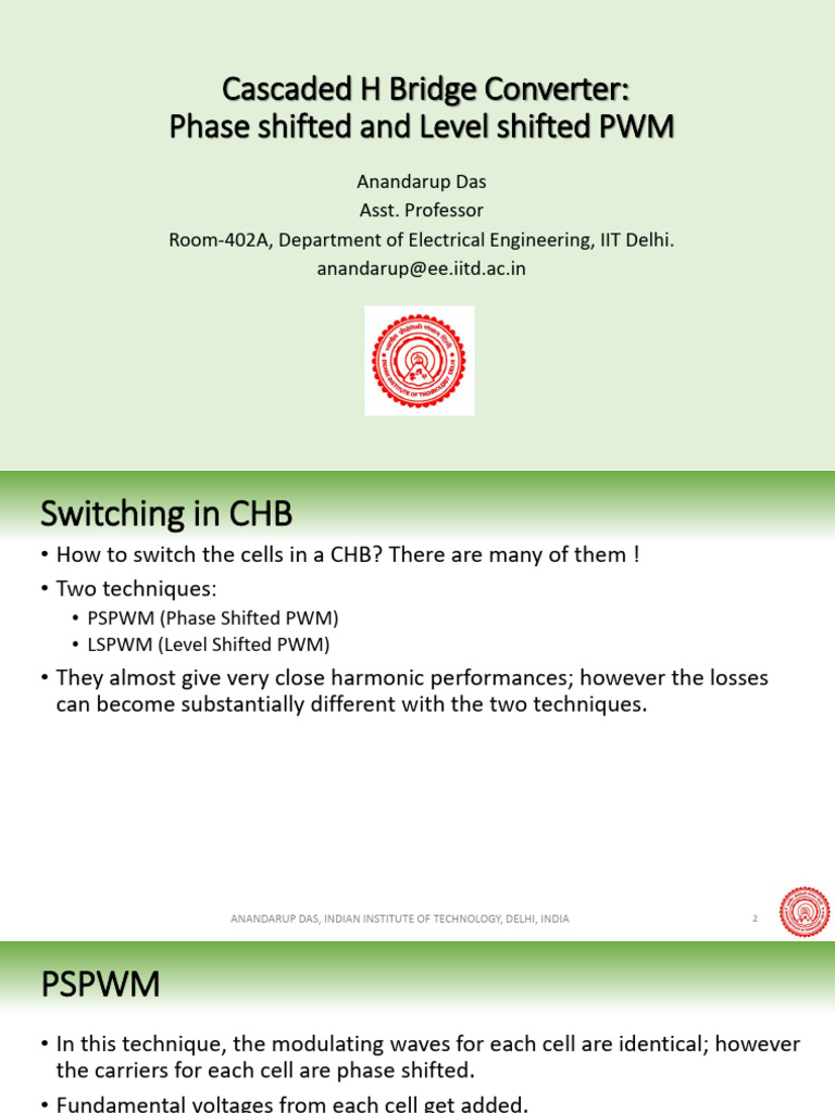 7 PSPWM LSPWM CHB | PDF | Electrical Engineering | Electronics