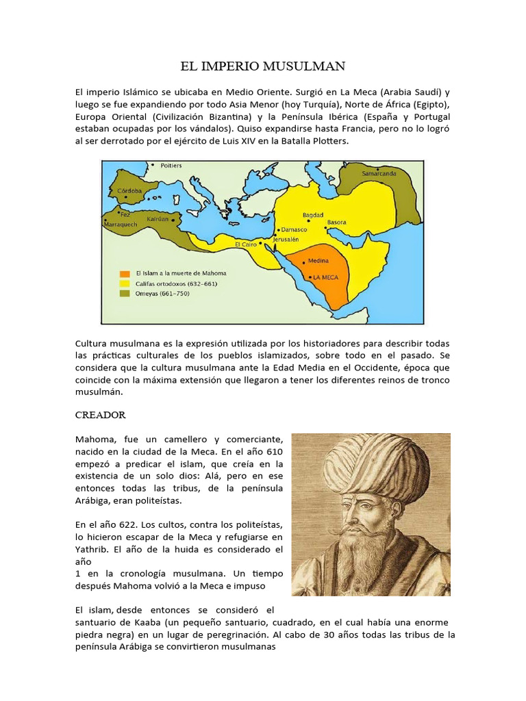 Impacto y fundamentos del imperio musulmán | PDF | Religiones abrahámicas