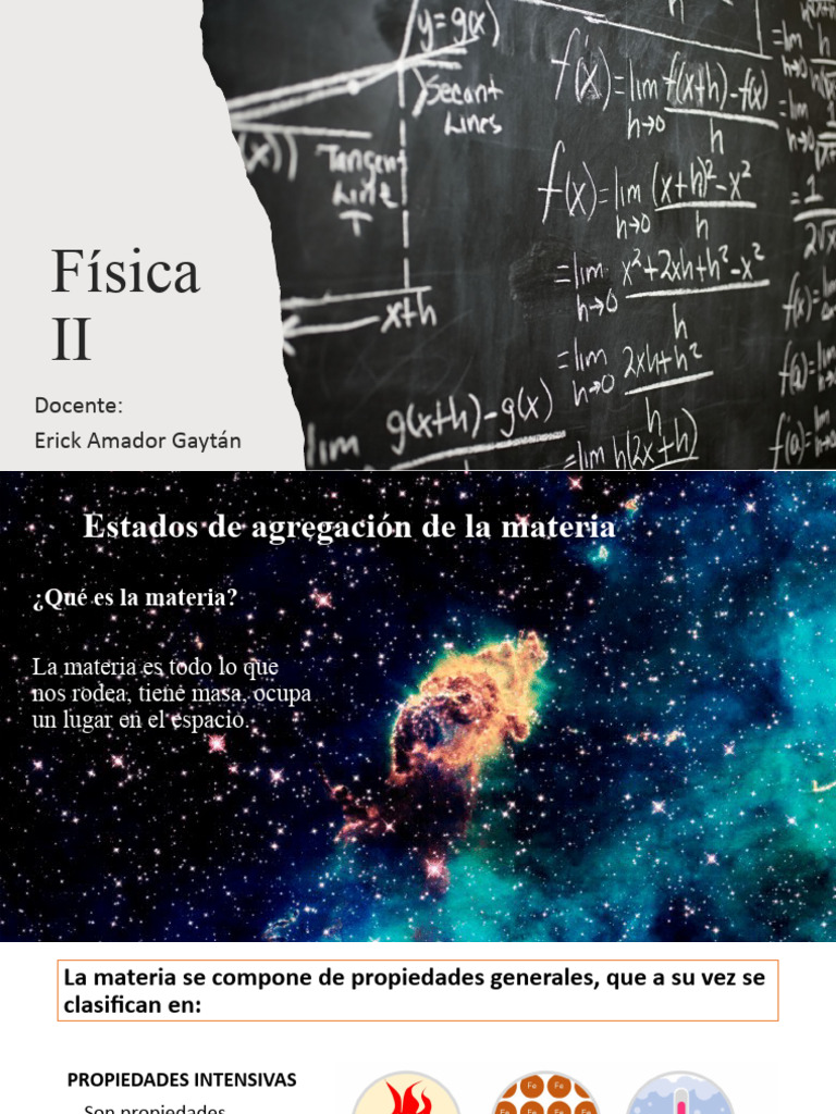 Estados de La Materia | PDF | Líquidos | Gases