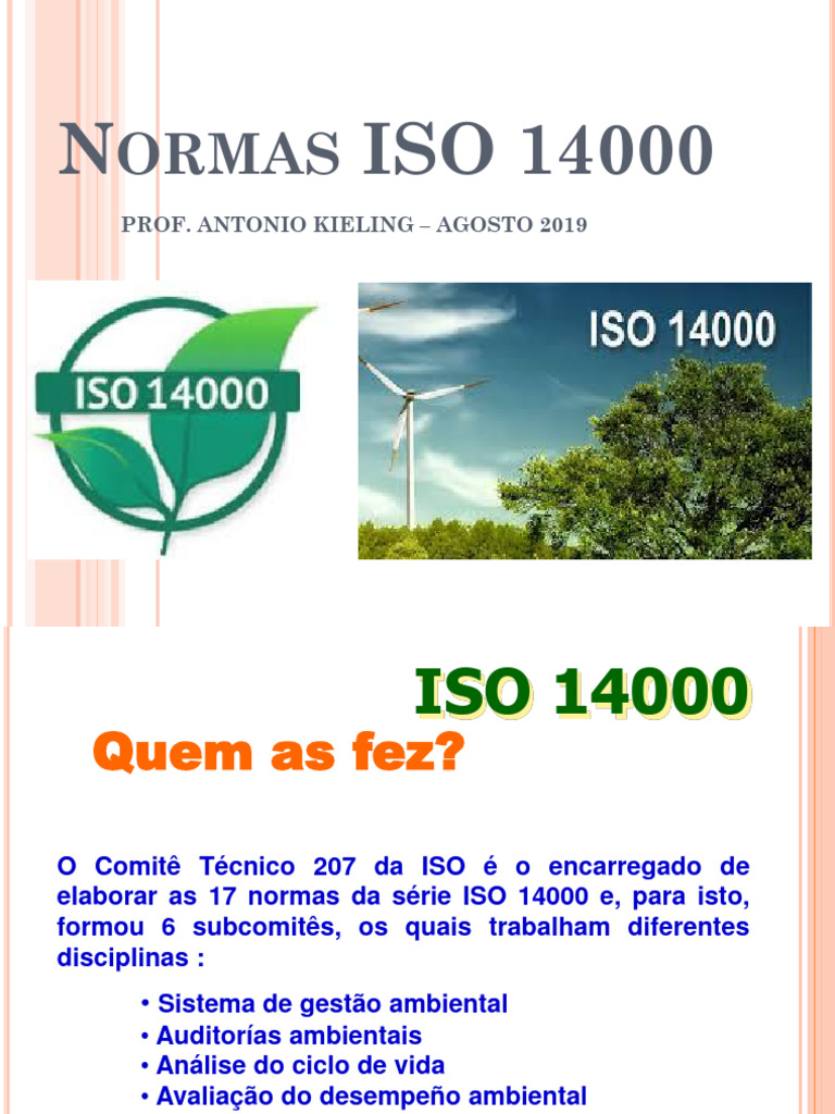 Iso 14000 Colorida | PDF | ISO 9000 | Ambiente natural