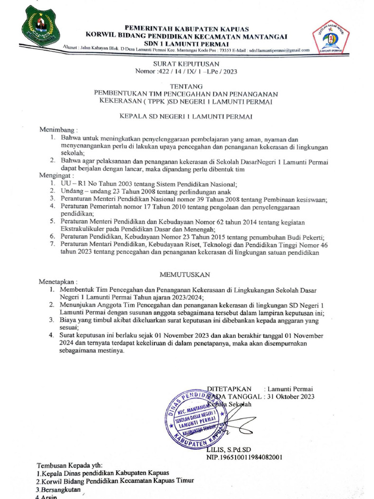 SK TPPK | PDF