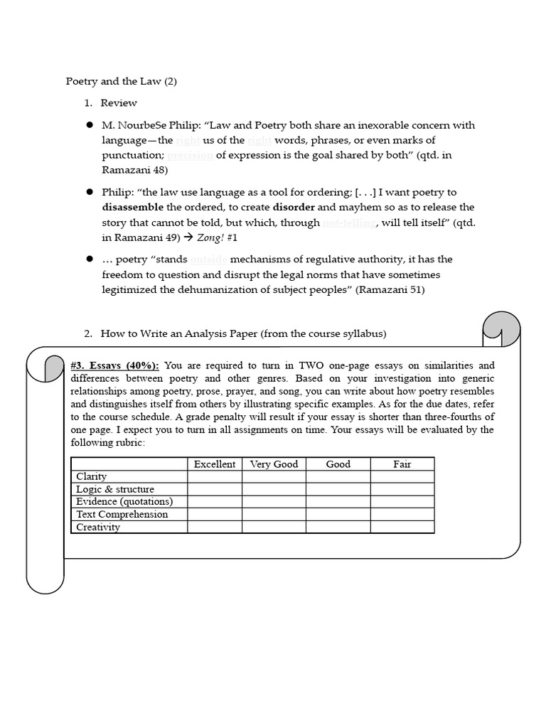 How To Write An Analysis Paper Poetry Prayer and Song | PDF | Essays ...