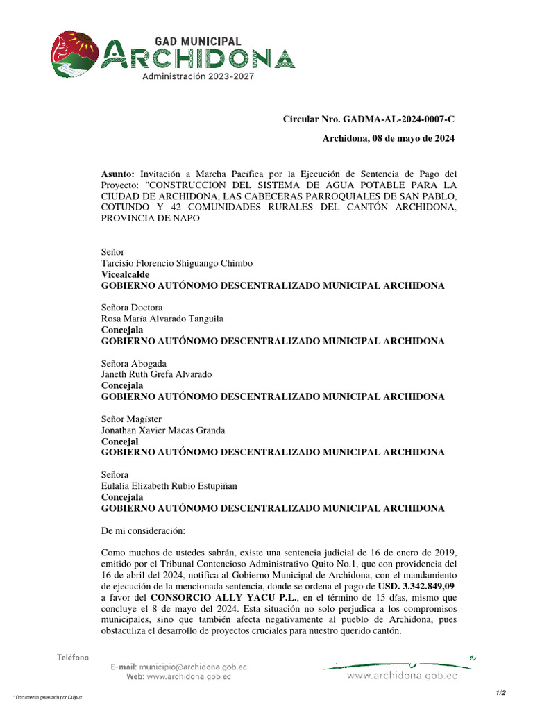Gadma Al 2024 0007 C | PDF | Gobierno