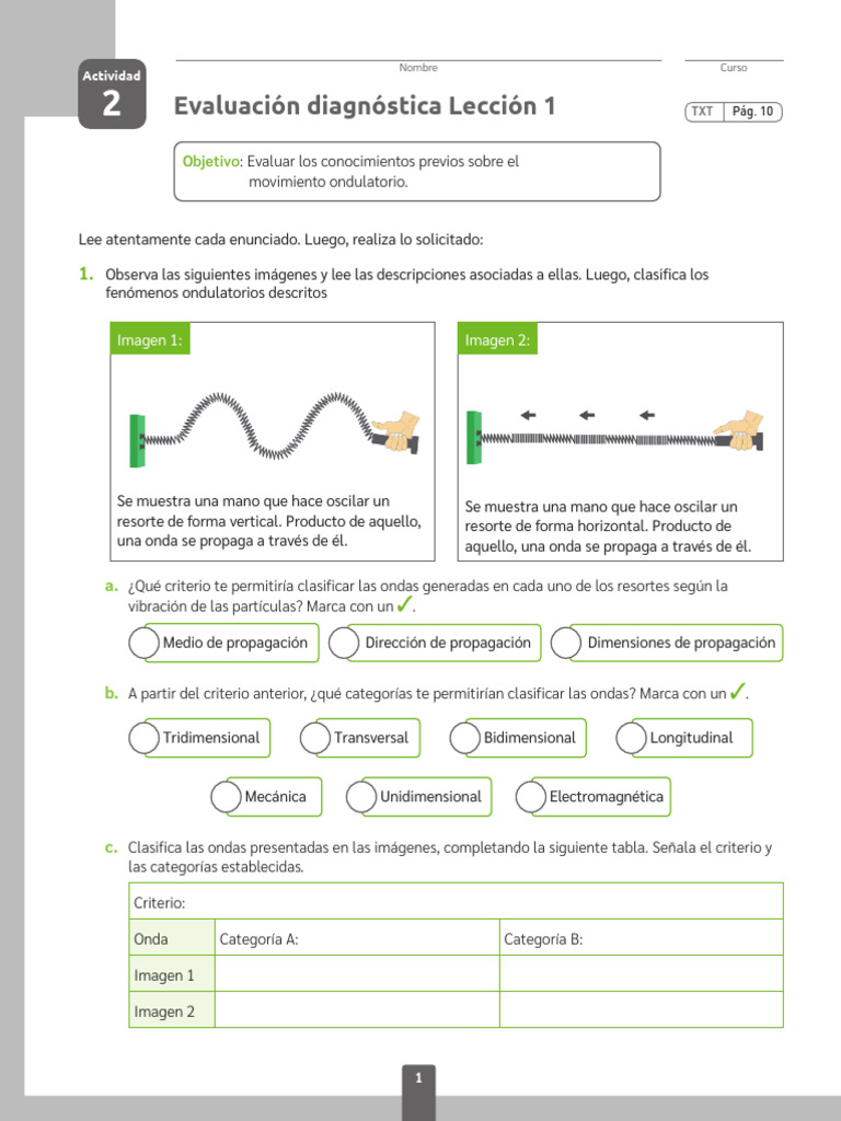 U1 Act 02 | PDF | Olas | Mecanica clasica