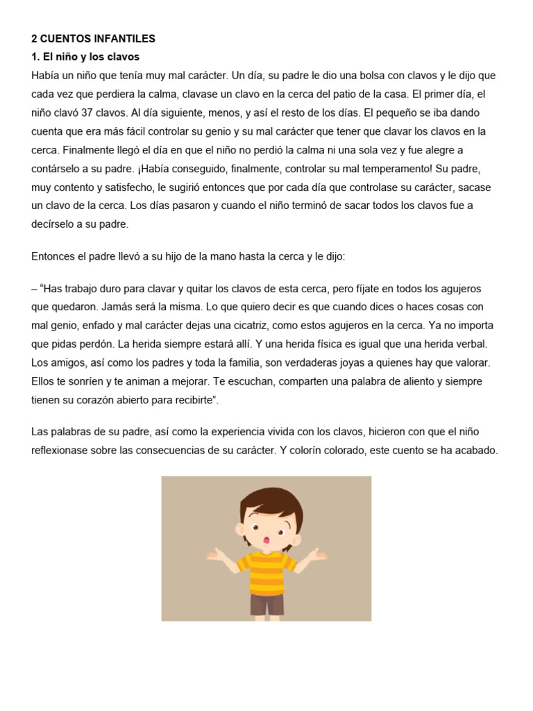 2 CUENTOS INFANTILES | PDF