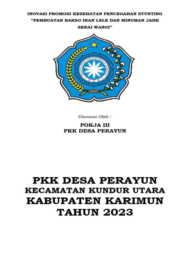 Proposal Inovasi Pokja Iii | PDF