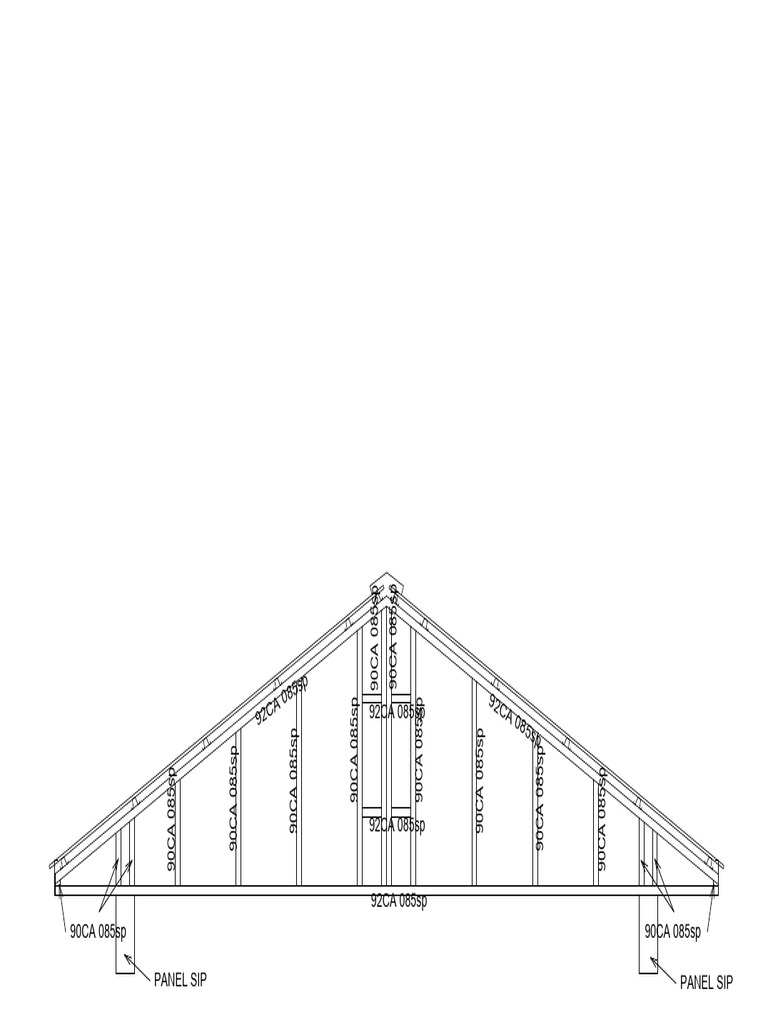 Proyecto Olmué 2021-Plano - ARQ 05 - Techumbre y detalles-Sección ...