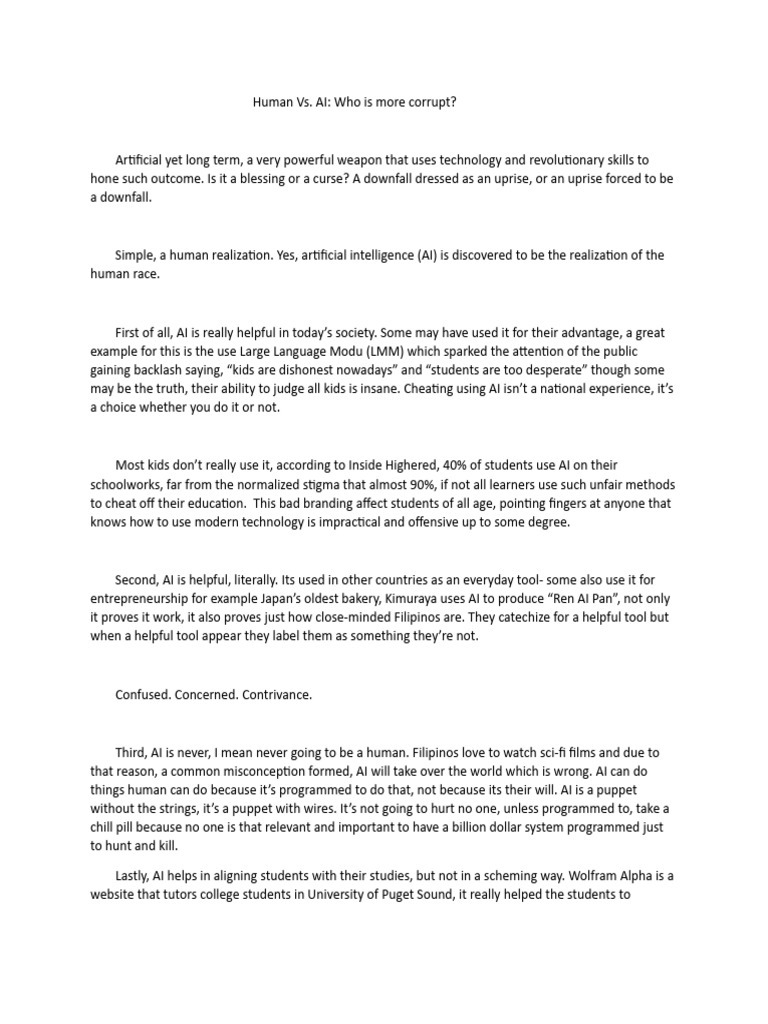 boon-or-bane-AI | PDF | Artificial Intelligence | Intelligence (AI ...