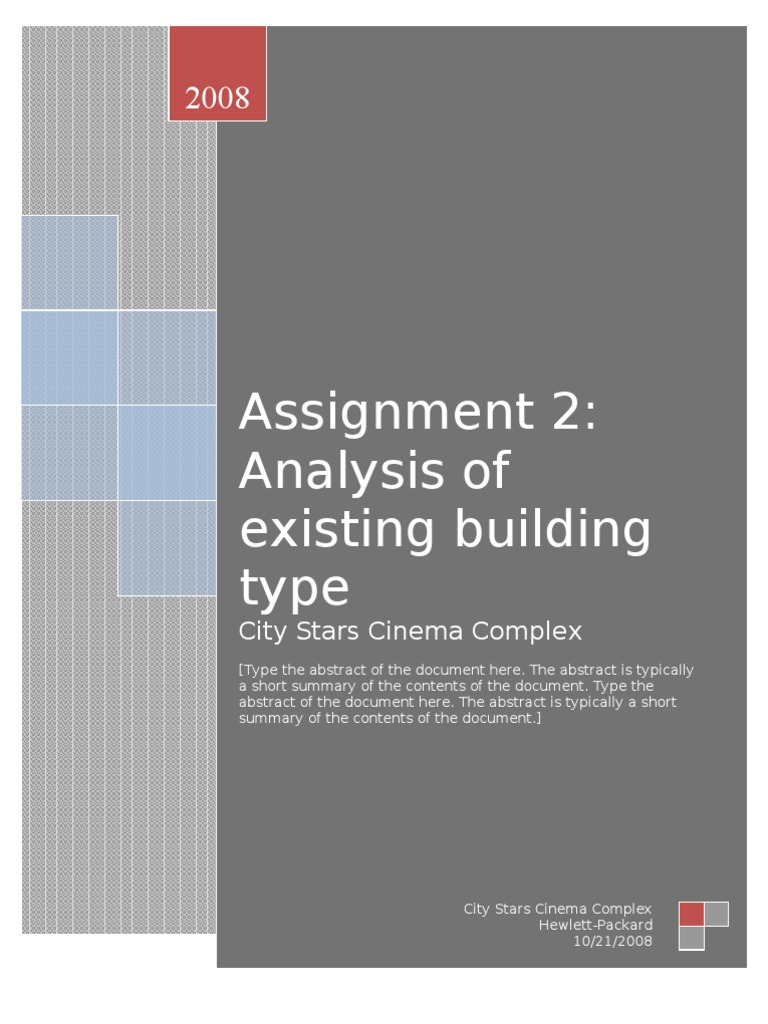 City Stars Cinema Complex Design Analysis | PDF | Movie Theater | Aisle