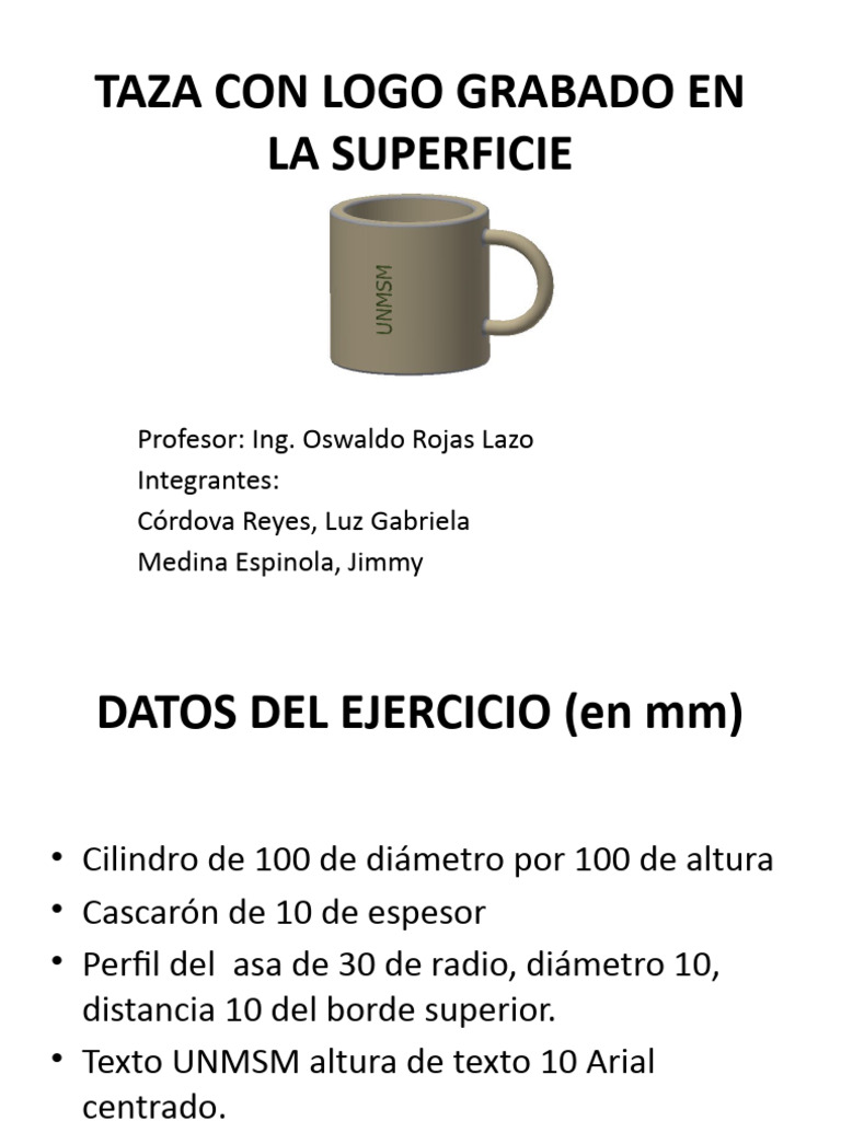 Manual Taza Con Logo Grabado | PDF | Formas geométricas | Geometría ...
