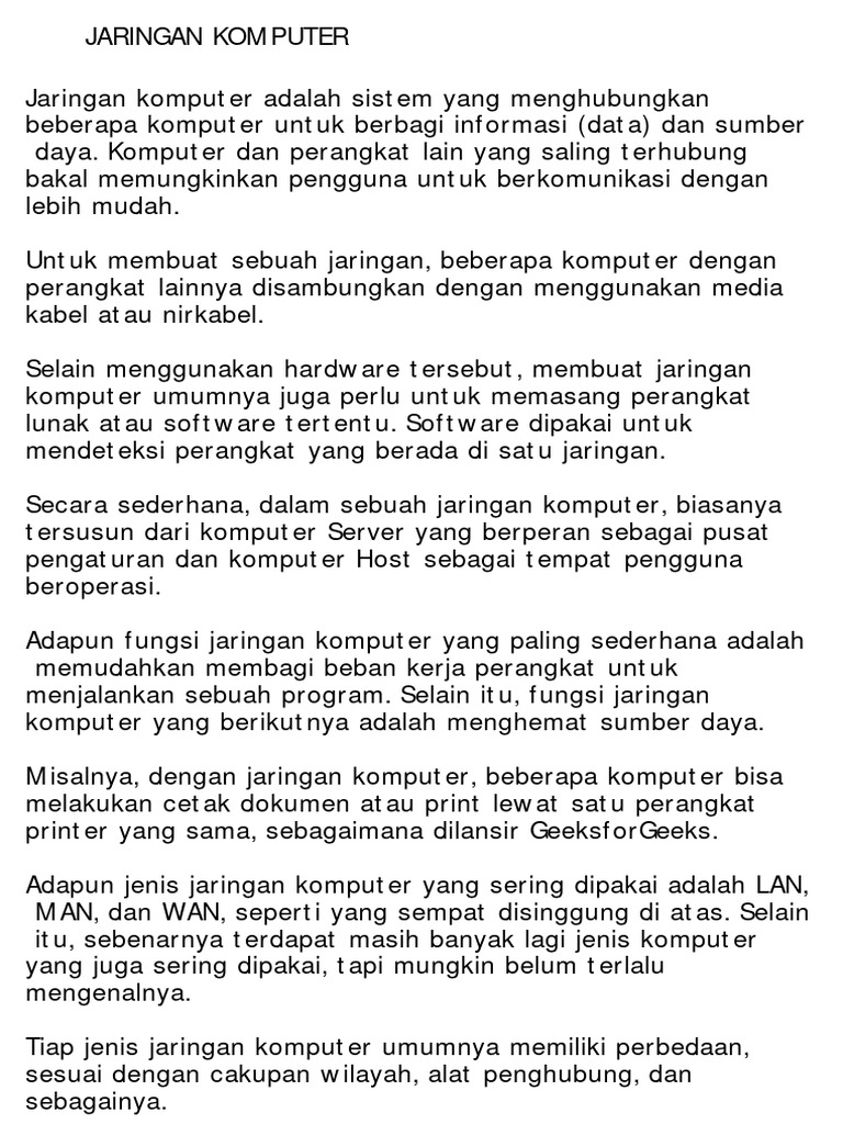 10 TKJ 1-Kelompok 4-Jaringan Computer | PDF | Teknologi & Rekayasa