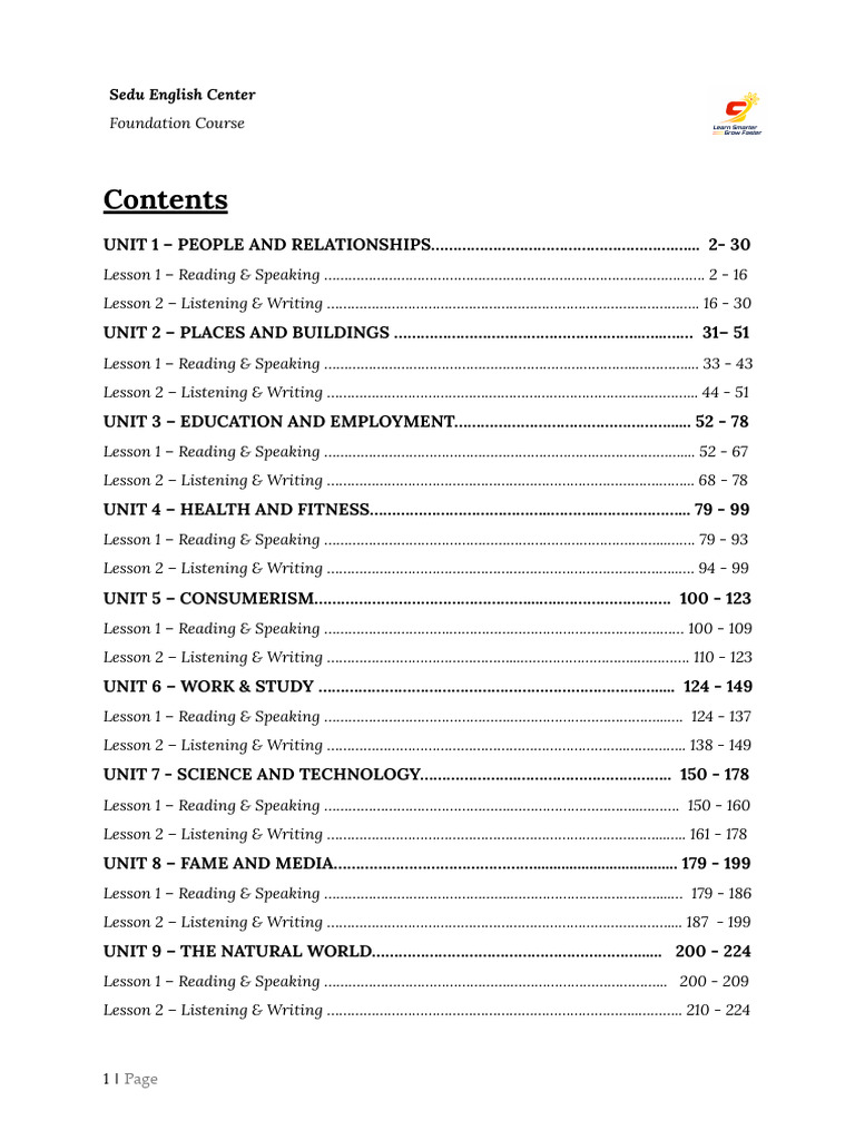 Foundation - Workbook | PDF | Self-Improvement | Wellness