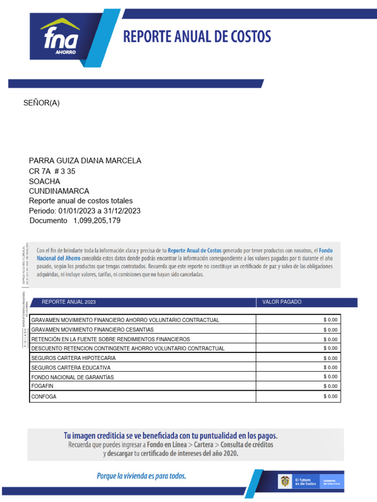 ReporteAnualCostosTotales 1099205179 20240317091706 | PDF