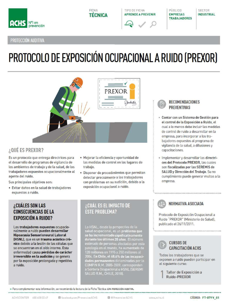 12.ficha Protocolo Prexor | PDF