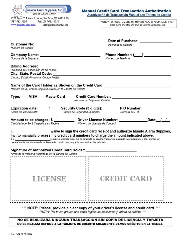 CC - FORM - Mundo Alarm | PDF | Finanzas personales | Tecnología bancaria
