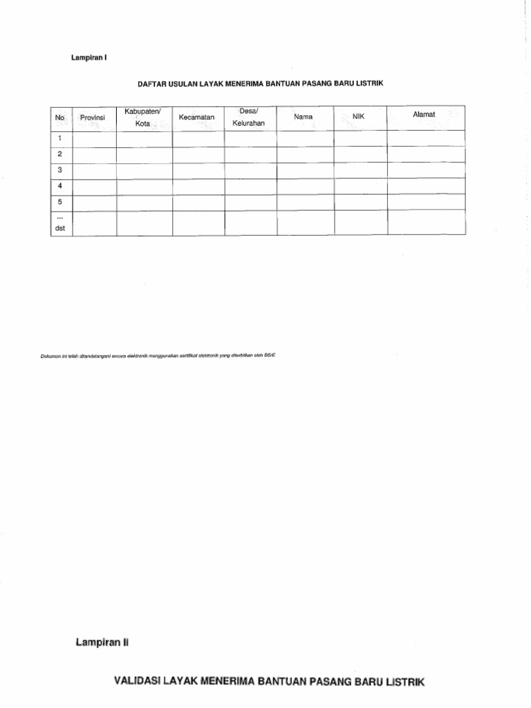 Form BPBL 2024 Validasi Kepala Desa (Mconverter - Eu) (Mconverter - Eu) | PDF