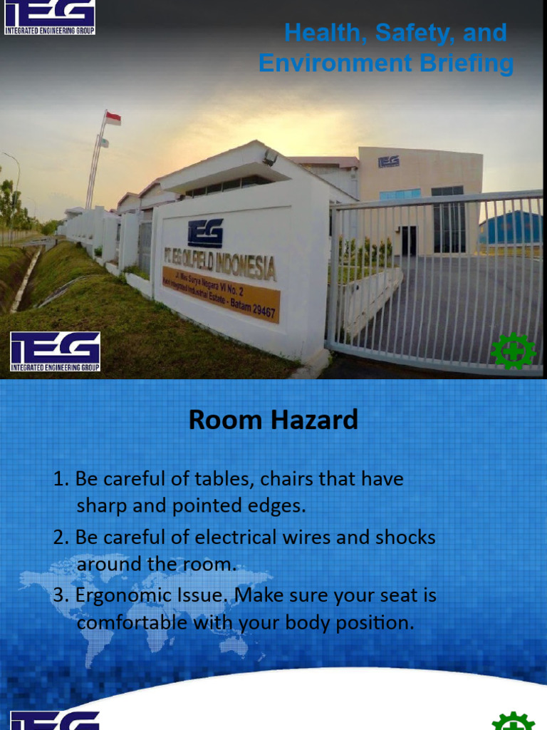 HSE Induction For Visitor | Download Free PDF | Emergency Evacuation ...