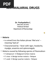 Pamaquine Synthesis and Properties | PDF | Organic Synthesis | Chemistry