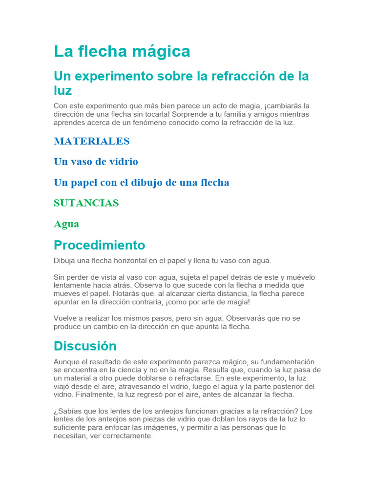La Flecha Mágica | PDF