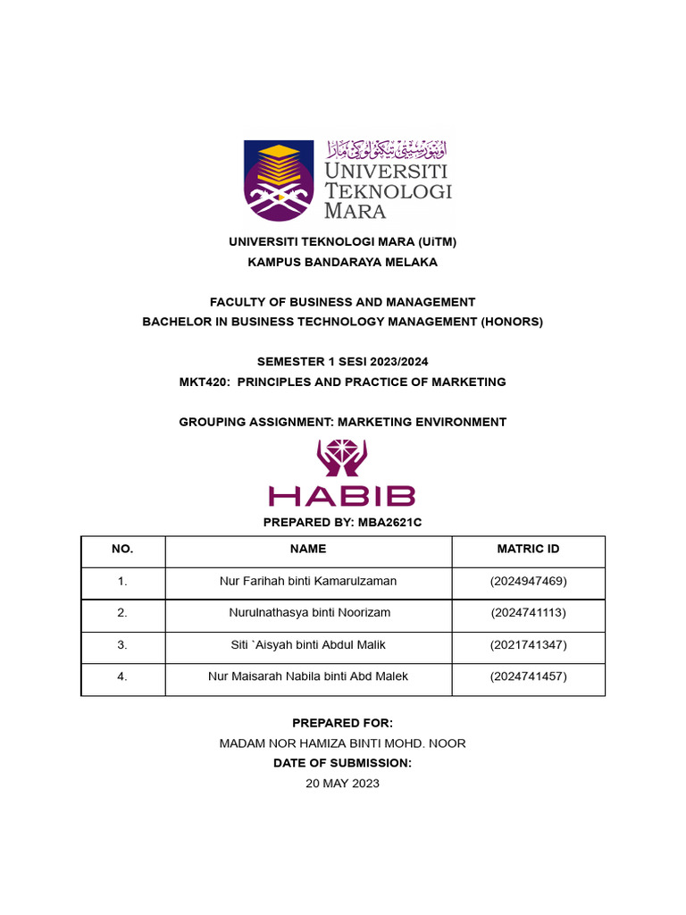 Mkt420 Assignment 1 Pdf Pdf Marketing Retail