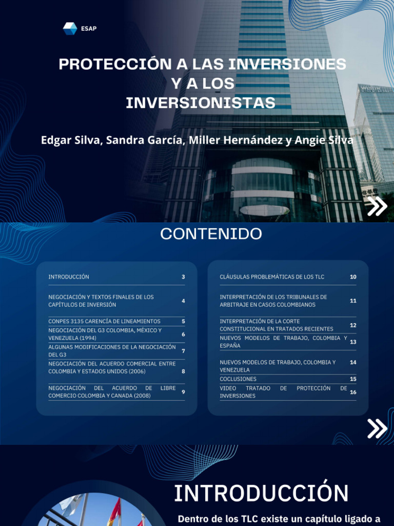 PROTECCIÓN A LAS INVERSIONES Y A LOS INVERSIONISTAS _compressed | PDF