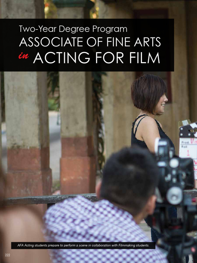 afa-acting | PDF | Acting | Filmmaking