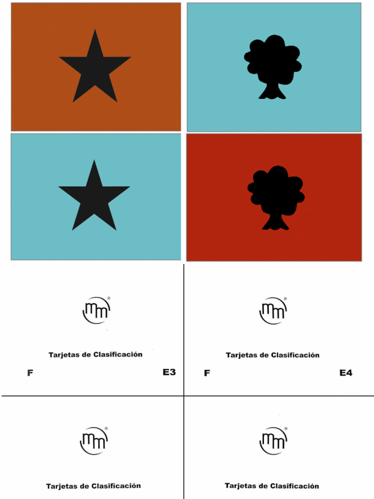 Tarjetas de Clasificación F | PDF