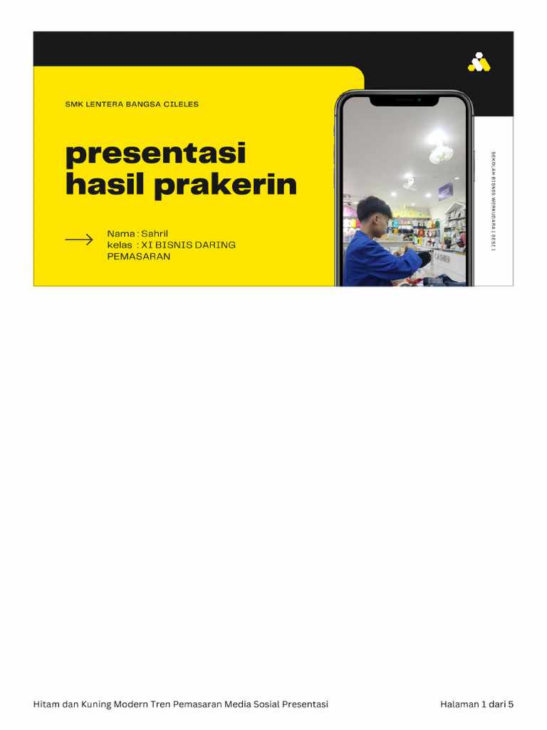 Presentasi Sahril | PDF