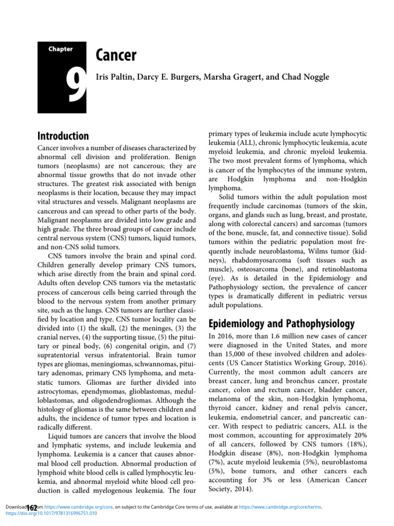 Understanding Cancer Types and Effects | PDF | Cancer | Neoplasms