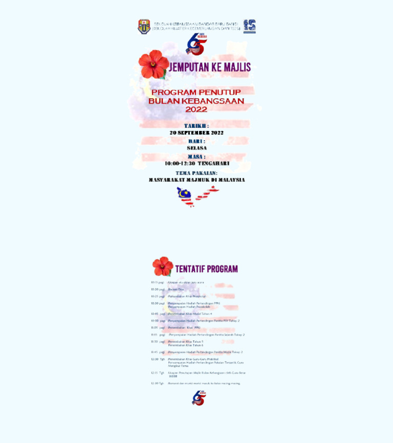 JEMPUTAN Penutup Majlis Kemerdekaan | PDF