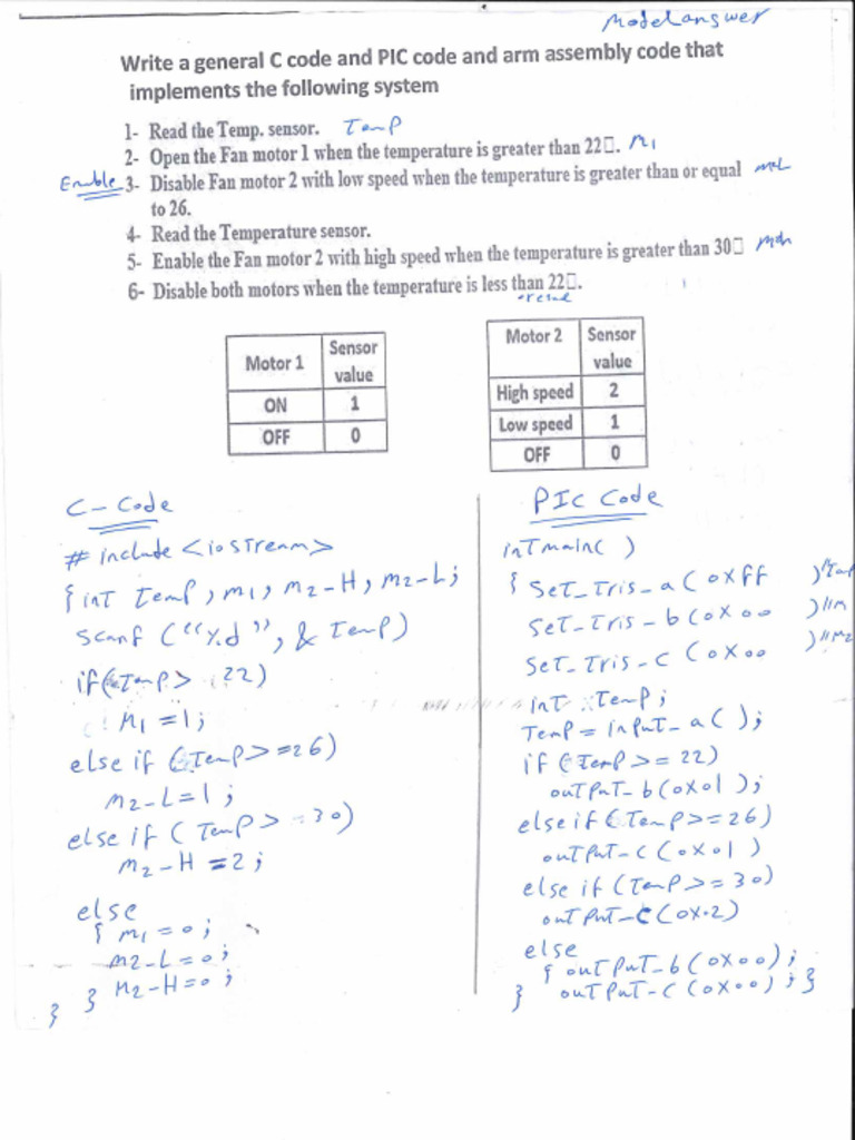 Assignment 5-Model Answer | PDF