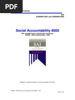 SA8000 Standard 2014 | PDF