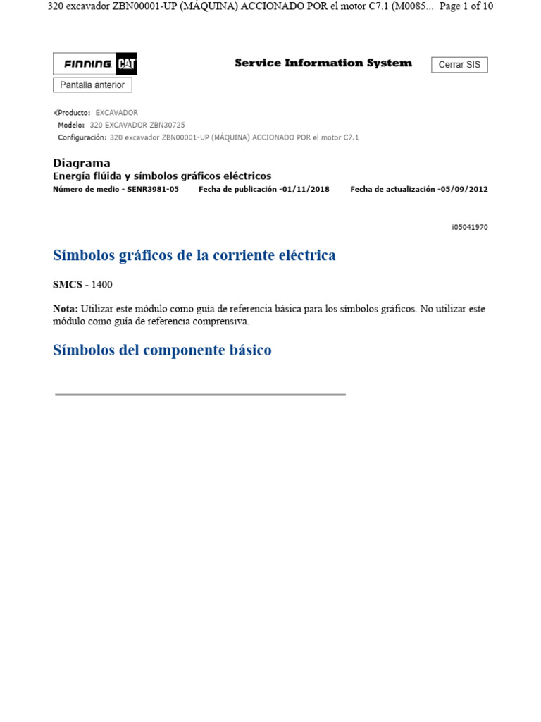 Símbolos gráficos de la corriente eléctrica | Descargar gratis PDF ...