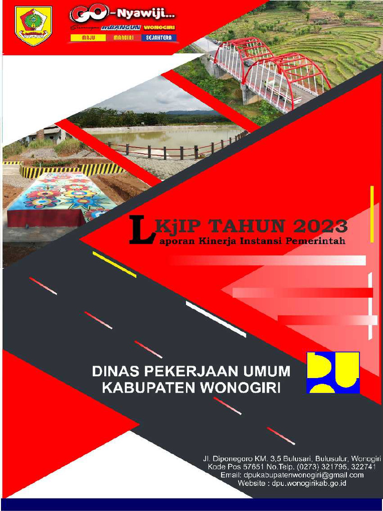 Lkjip Dpu Wonogiri Tahun 2023 Fix | PDF | Bisnis | Pengelolaan Keuangan & Uang