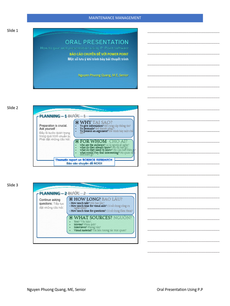 OralPresentation PP | PDF