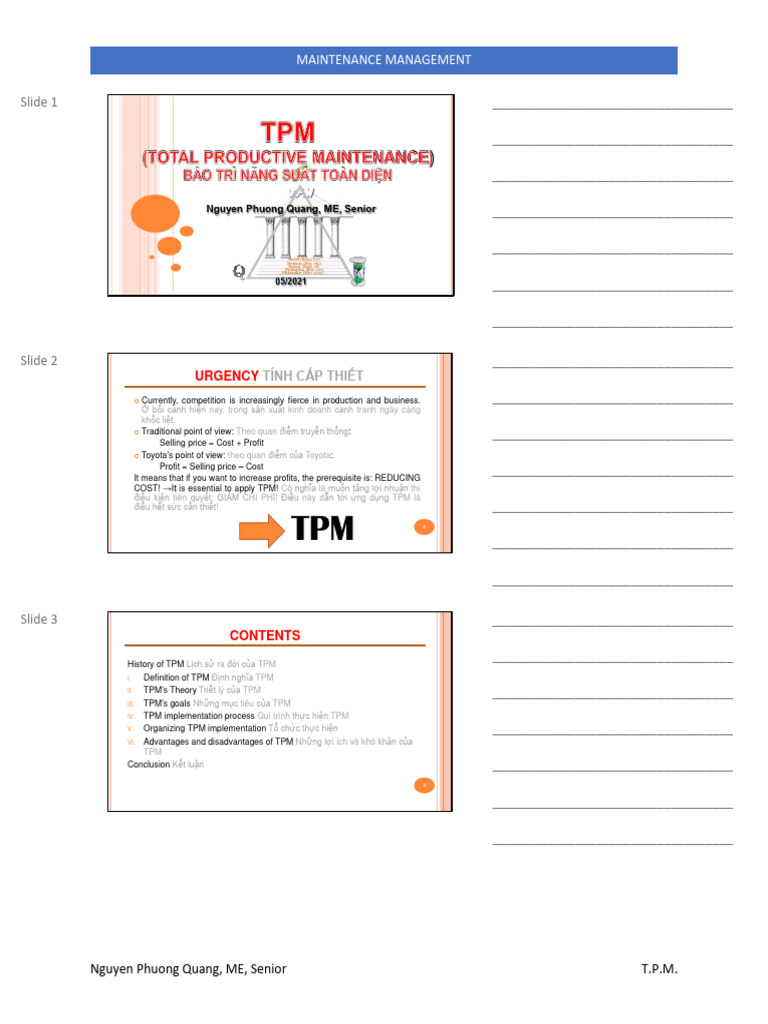 Maintenance Management: Urgency | PDF