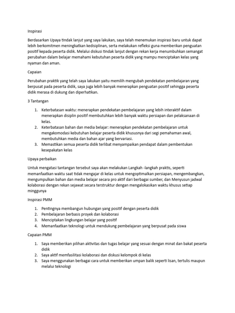 Pembelajaran Interaktif dan Tantangan | PDF | Karier & Perkembangan