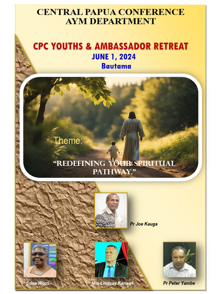 Youth Retreat Program Outline 2 | PDF | Shipping | Water Transport