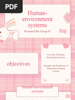 Human Environment System Diss | PDF | Natural Environment | Human