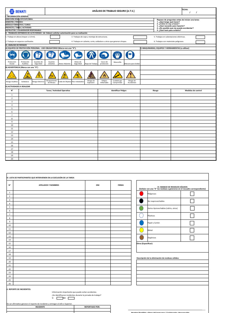 ATS_FORMATO | Descargar gratis PDF | Soldadura | Construcción
