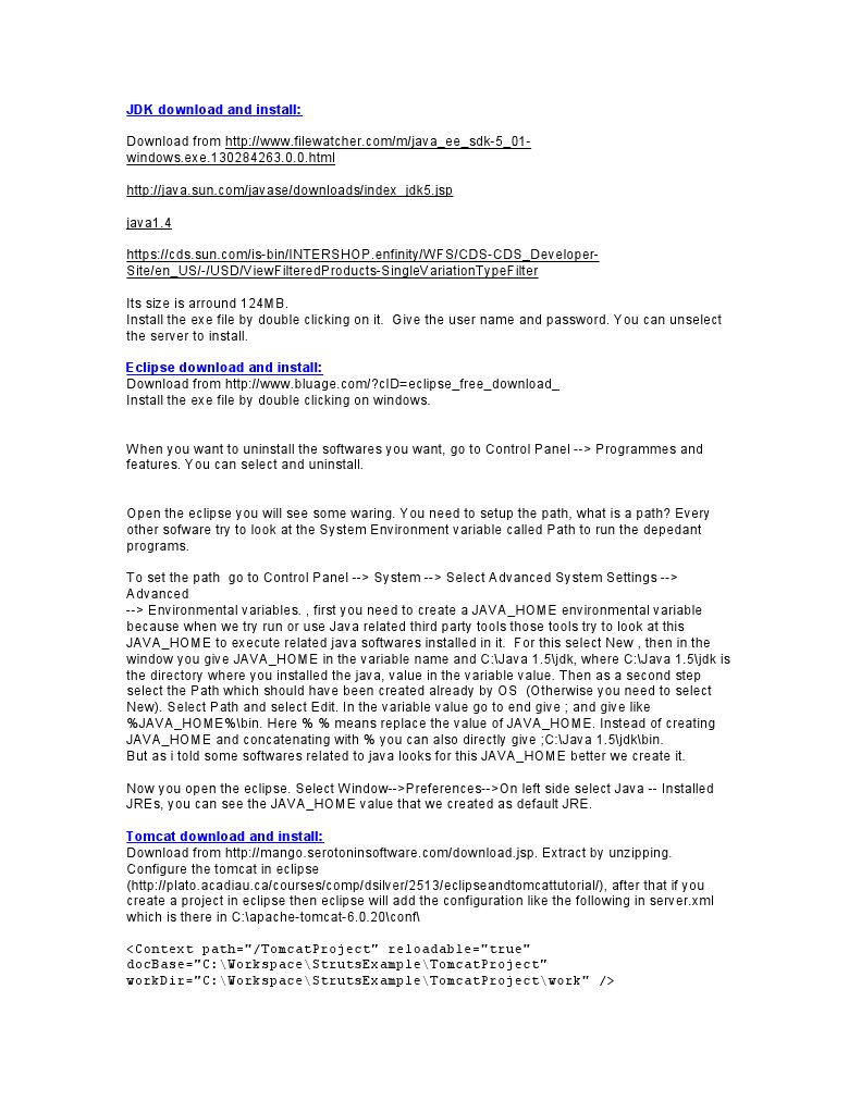 JDK Download and Install | PDF