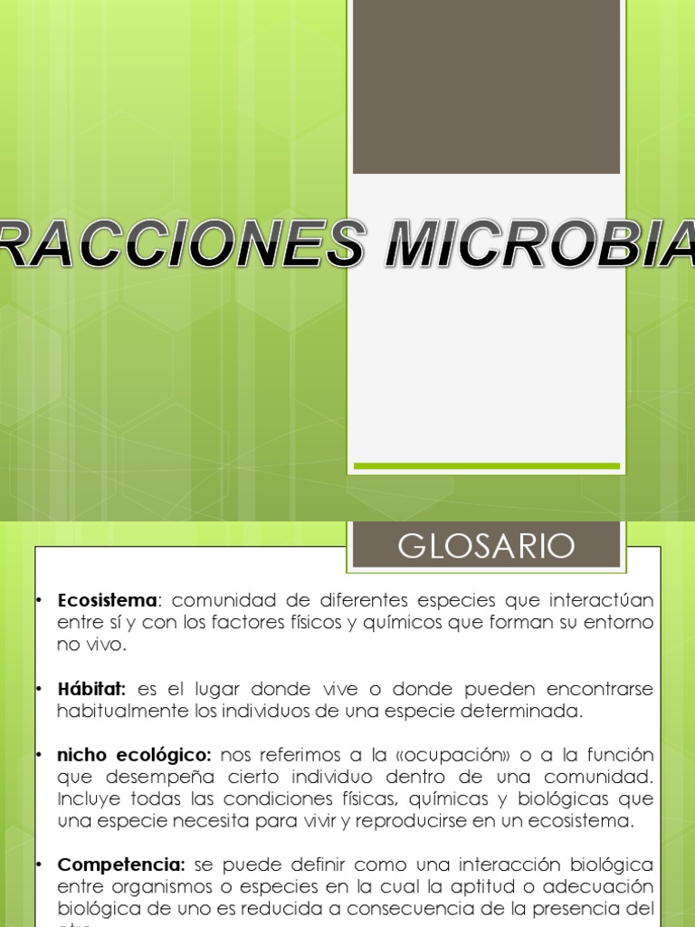 Competencia Microbiana | PDF | Ecología | Biología