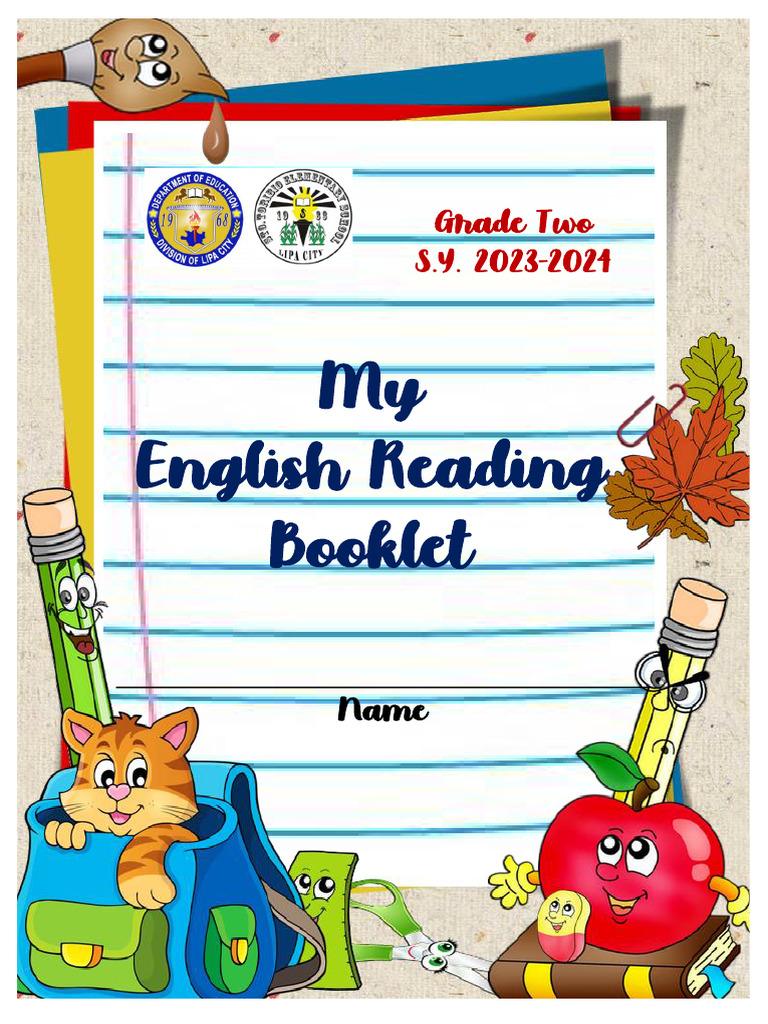 Reading Booklet in English 23 24 | PDF | Art | General Fiction